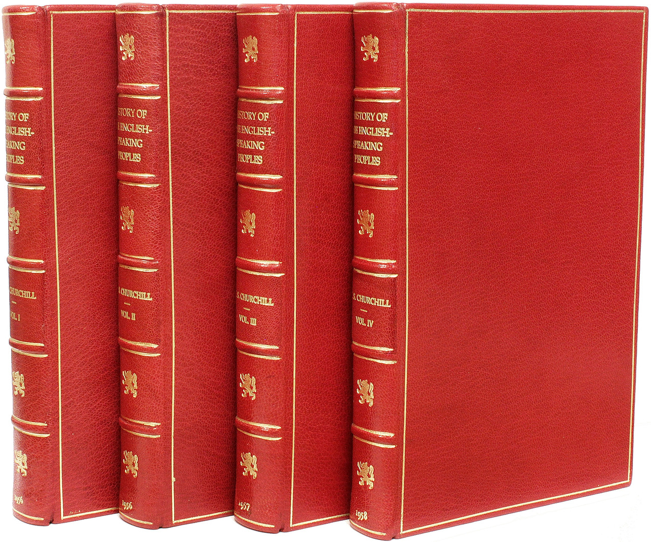CHURCHILL, Winston. A History of The English-Speaking Peoples. (ALL ...