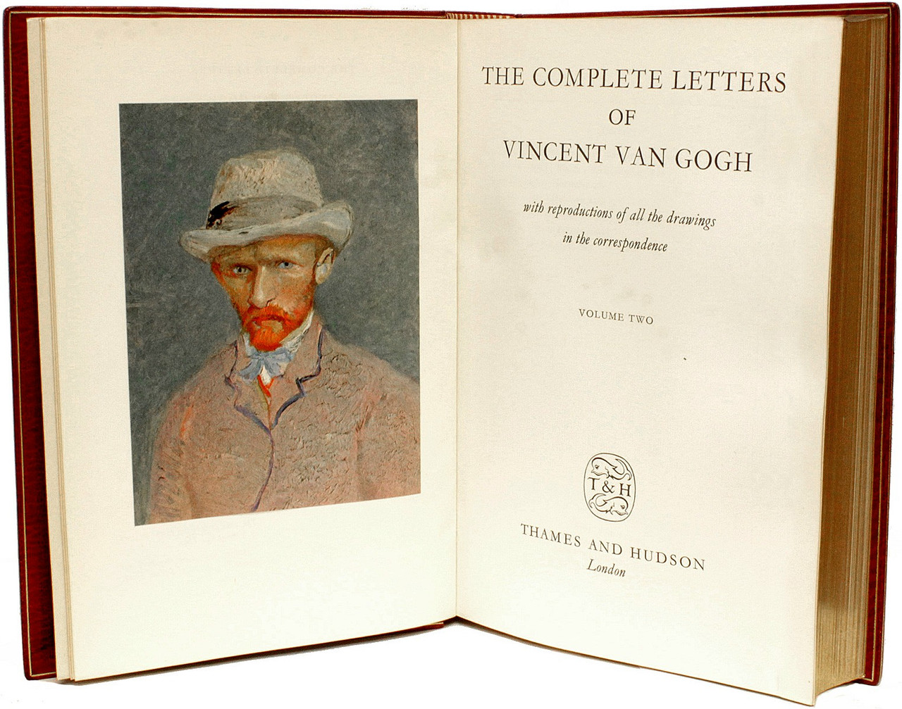 VAN GOGH, Vincent. The Complete Letters Of Vincent Van Gogh with ...