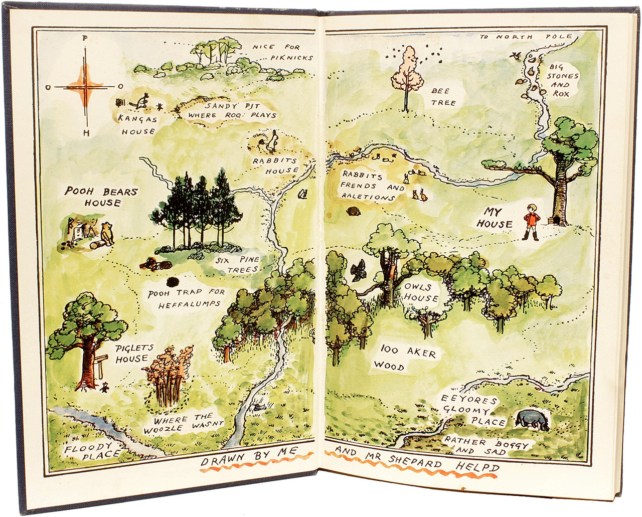 MILNE, A. A. Winnie The Pooh. (1974 - FIRST COLOR EDITION SECOND ...