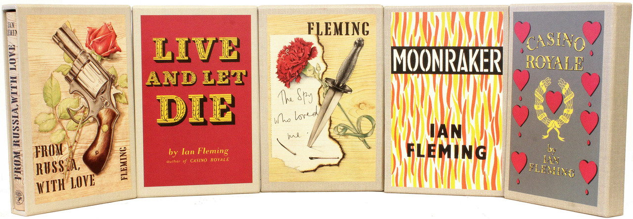 FLEMING, Ian. The Complete James Bond Series. (14 VOLUMES - FIRST ...