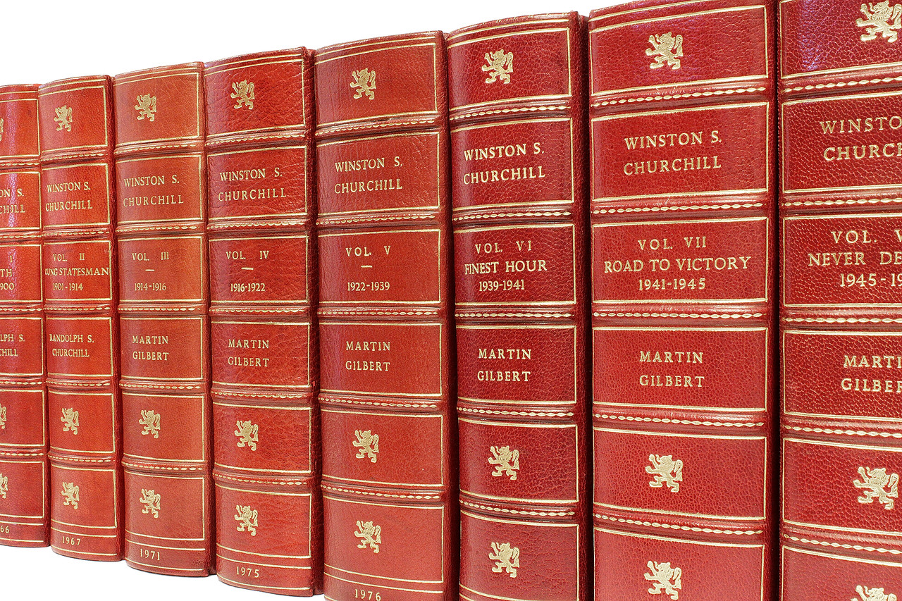 CHURCHILL, Randolph S., continued by Martin Gilbert. The Life of ...