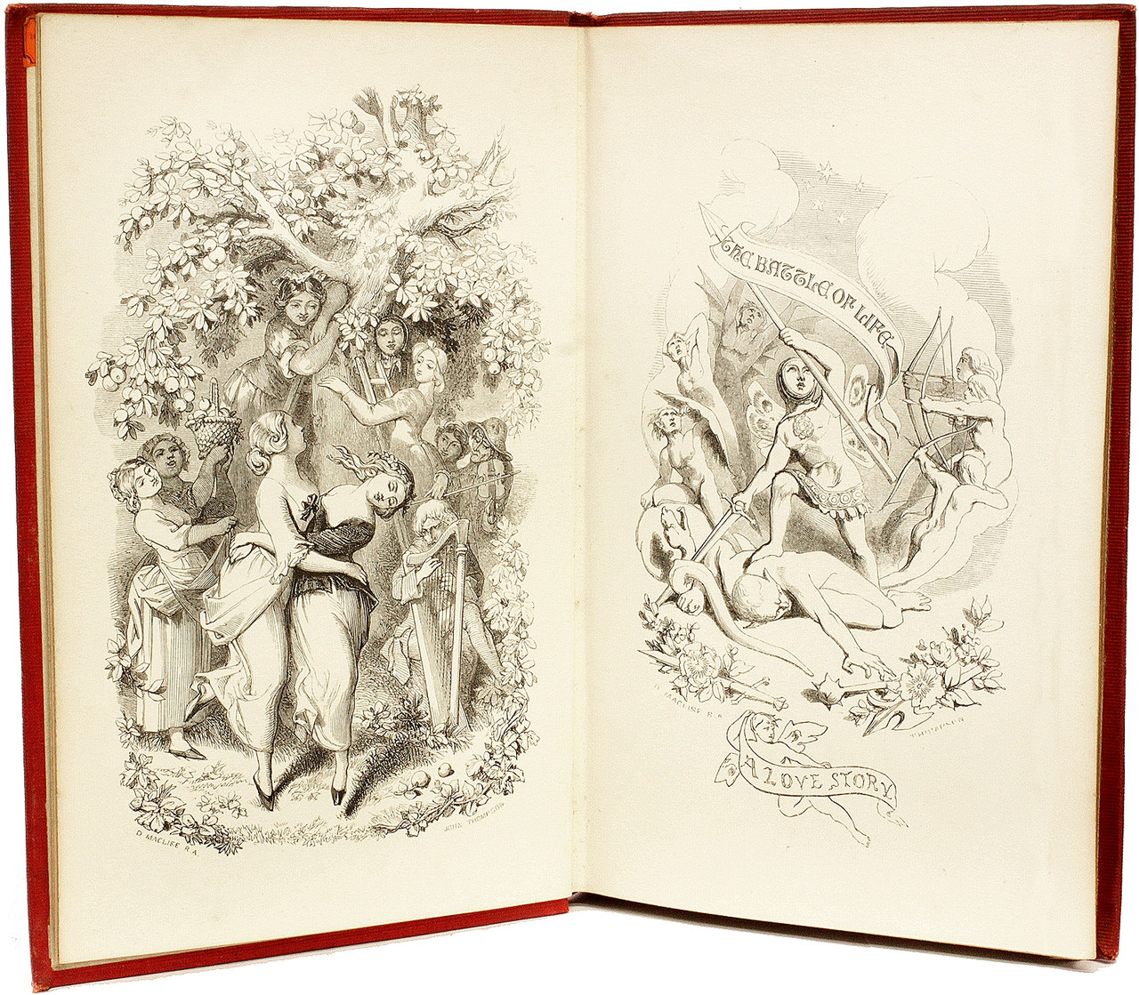 DICKENS, Charles. The Battle Of Life. A Love Story. (1846 - FIRST ...