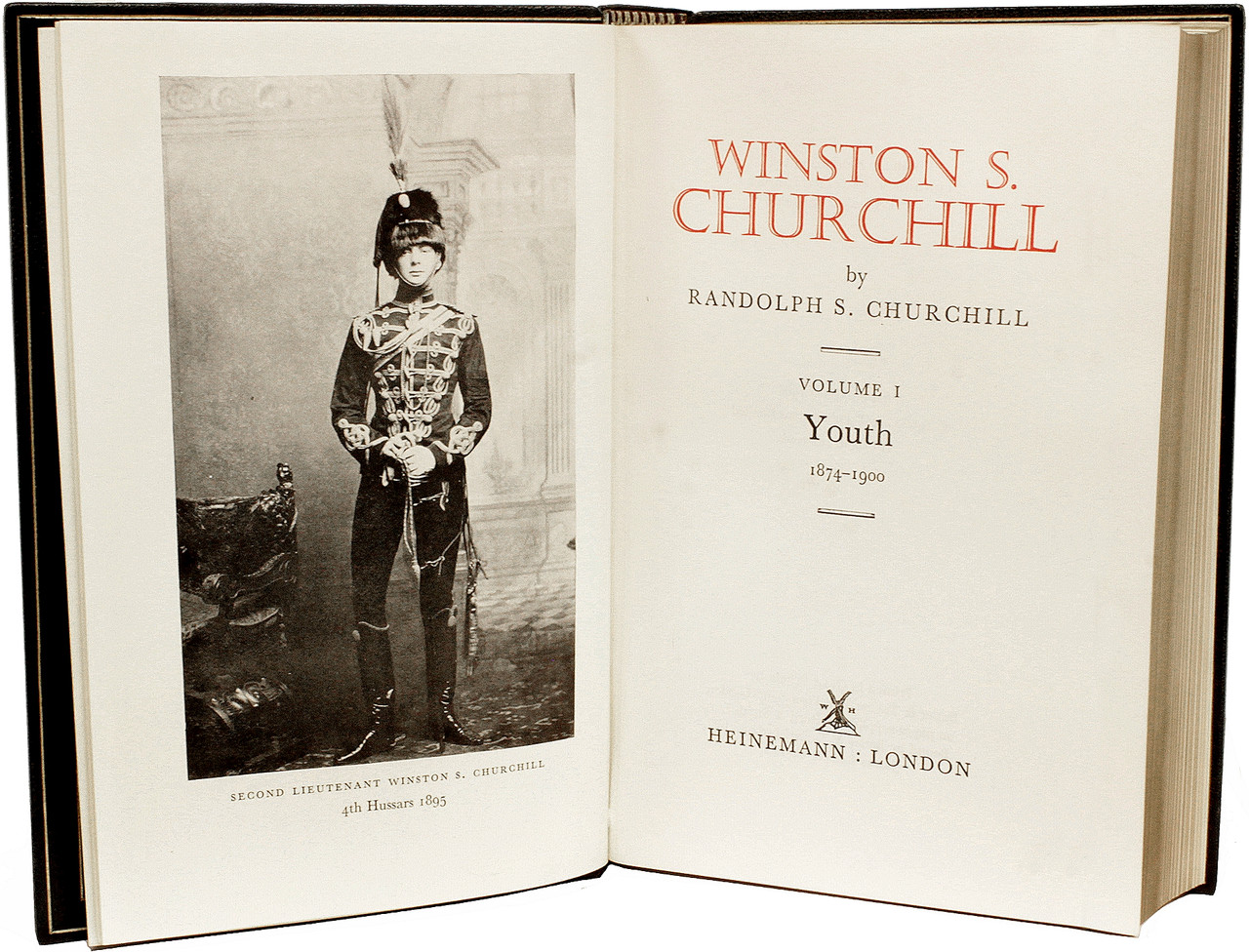 CHURCHILL, Randolph S., continued by Martin Gilbert. The Life of ...