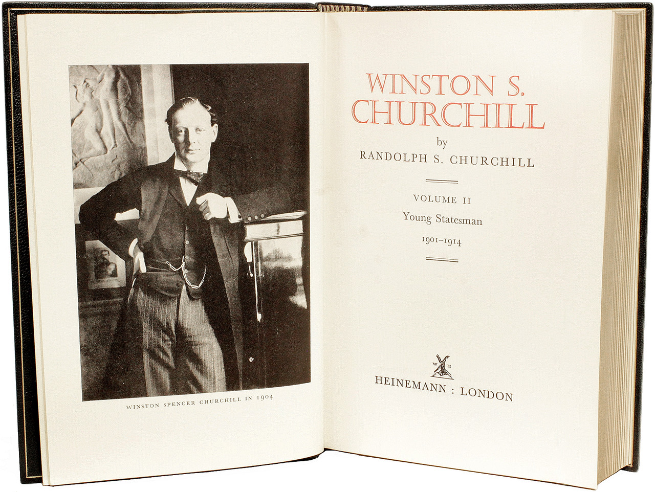 CHURCHILL, Randolph S., continued by Martin Gilbert. The Life of ...