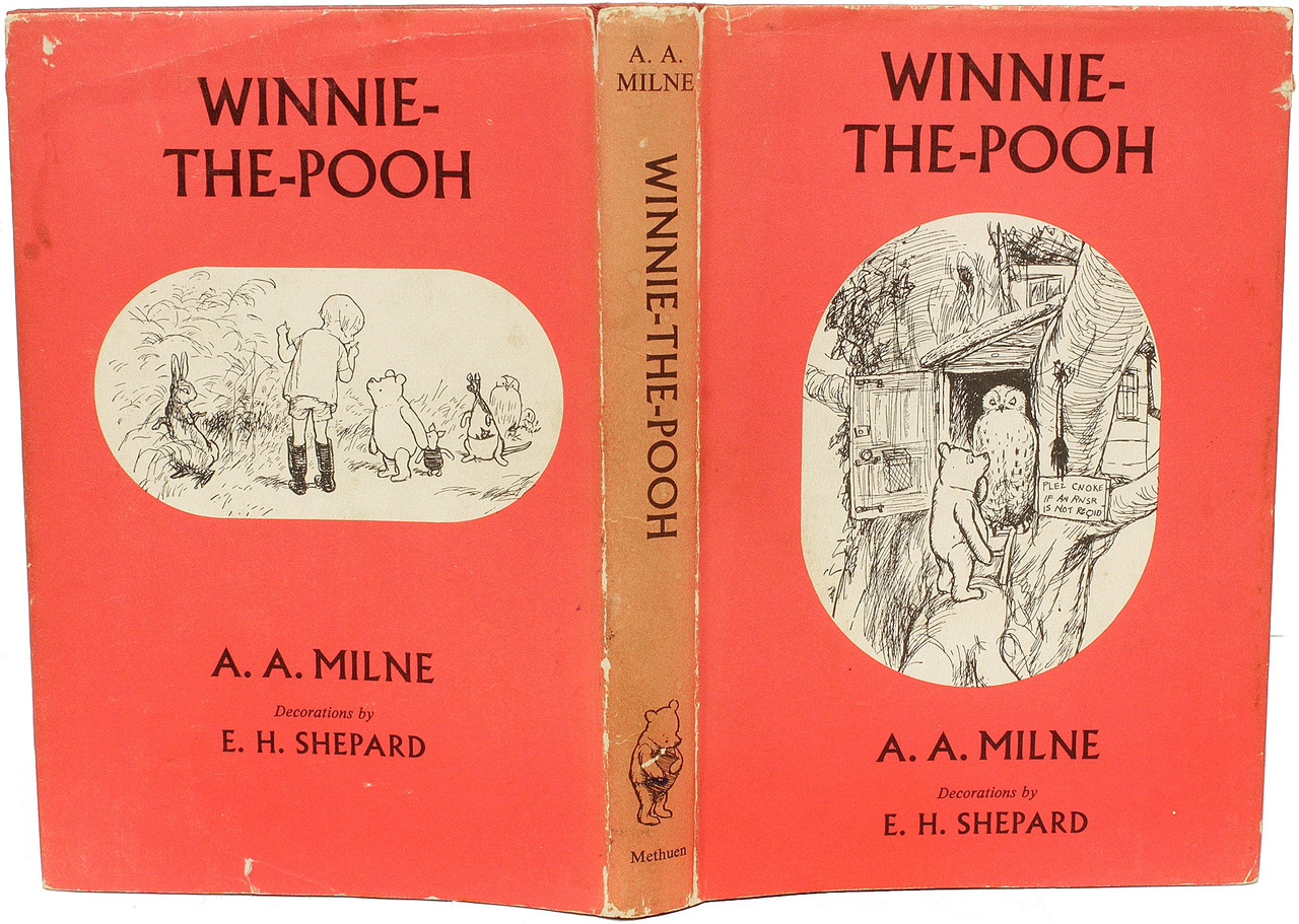 MILNE, A. A.. Winnie The Pooh. (1965 - SIGNED AND DATED BY CHRISTOPHER ...