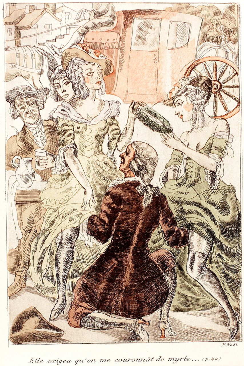 BRETONNE, Nicolas Restif de La. L'Oeuvre de Restif de La Bretonne. (9 ...