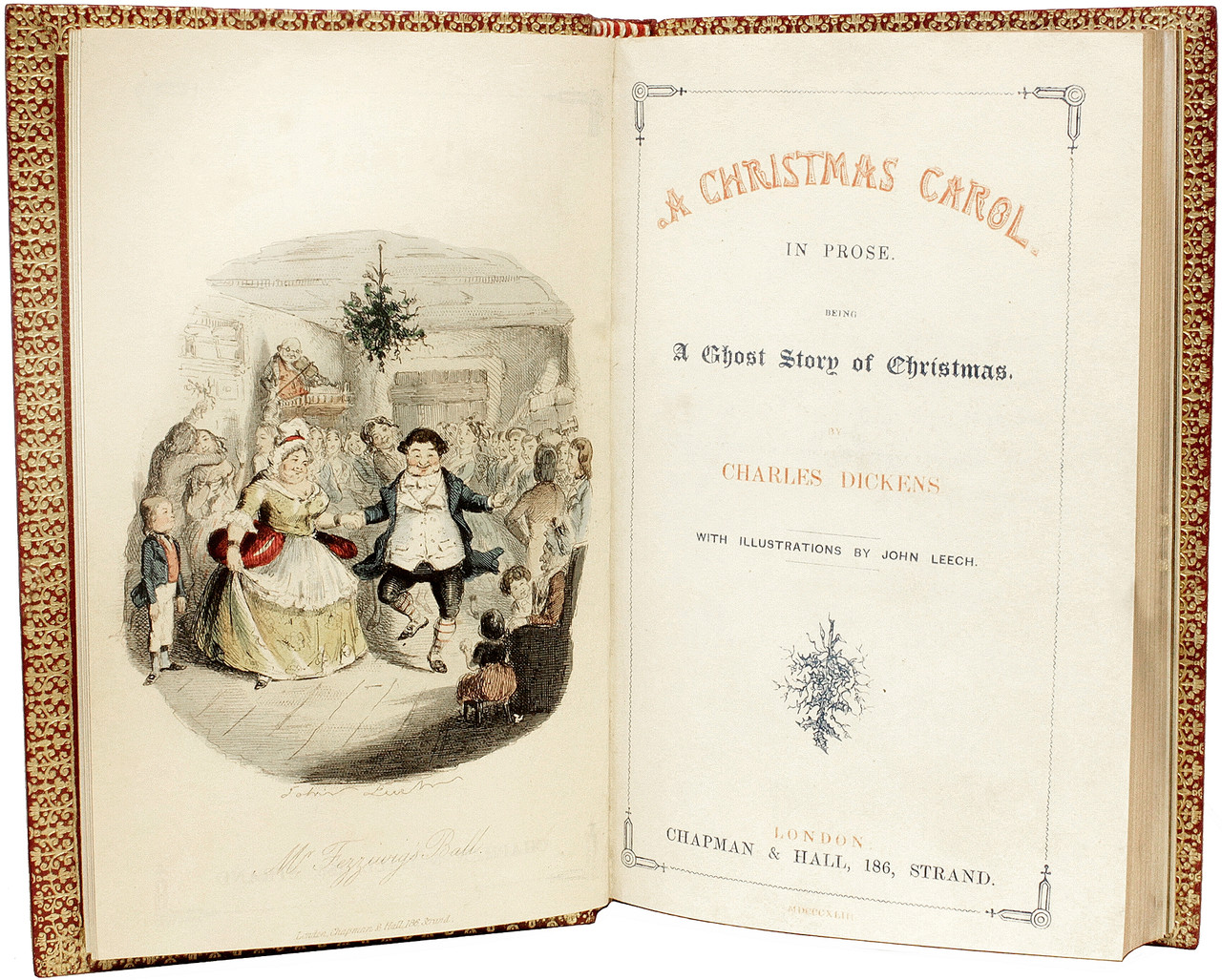 DICKENS, Charles. A Christmas Carol In Prose Being A Ghost Story of ...