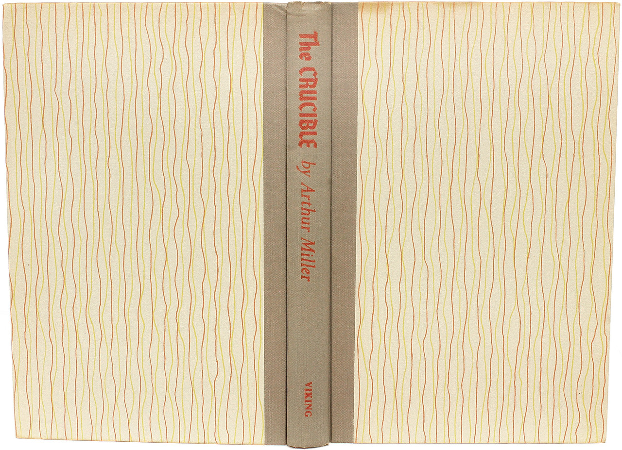 MILLER, Arthur. The Crucible. (1953 - FIRST EDITION - SIGNED)