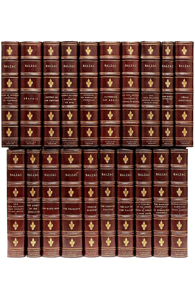 BALZAC, Honore de Balzac. The Novels & Works of Honore De Balzac For ...