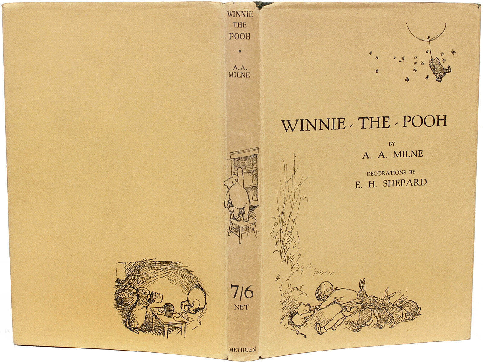 Winnie The Pooh Original Book Cover