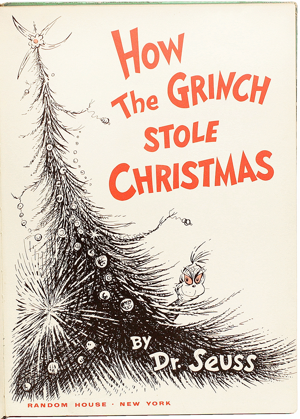 How The Grinch Stole Christmas Book