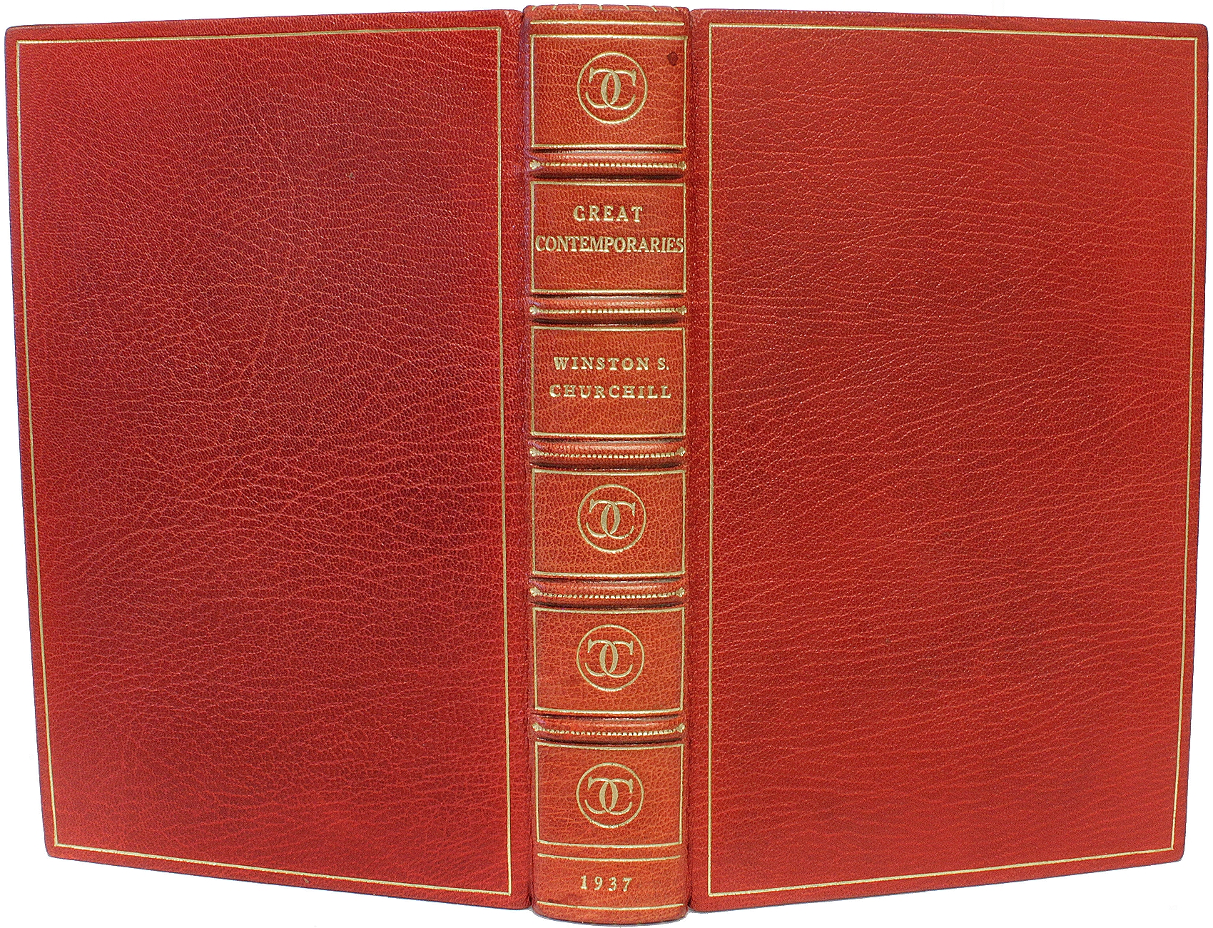 CHURCHILL, Winston. Great Contemporaries. (1937 - FIRST EDITION)