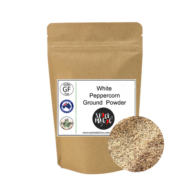 SPICE MAGIC ® White Pepper Powder - Ground Peppercorn - Premium 1st Grade