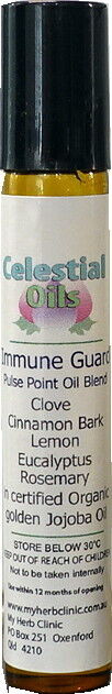 IMMUNE GUARD AROMATHERAPY ESSENTIAL OIL DUO PACK - 4 THIEVES OIL + ROLL ...