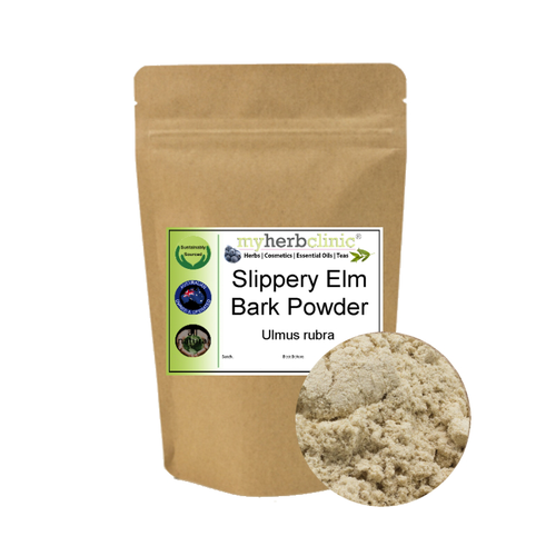 MY HERB CLINIC ® SLIPPERY ELM BARK WILDCRAFTED POWDER TEA - GUT HEALTH
