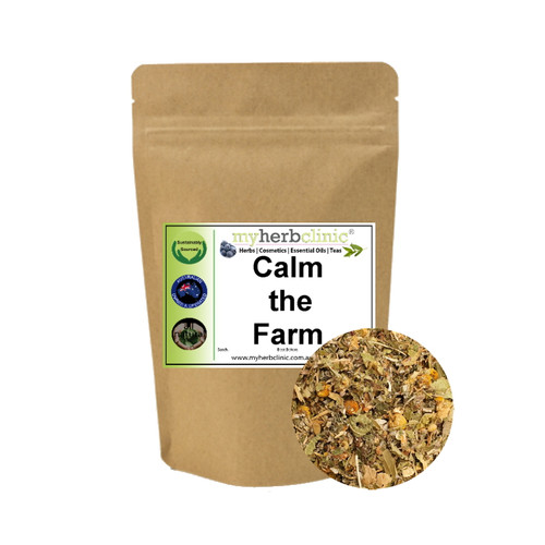 MY HERB CLINIC ® CALM THE FARM - ORGANIC CALMING HERBAL TEA BLEND ...