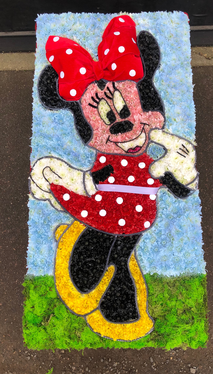 Minnie Mouse - Contemporary Flowers