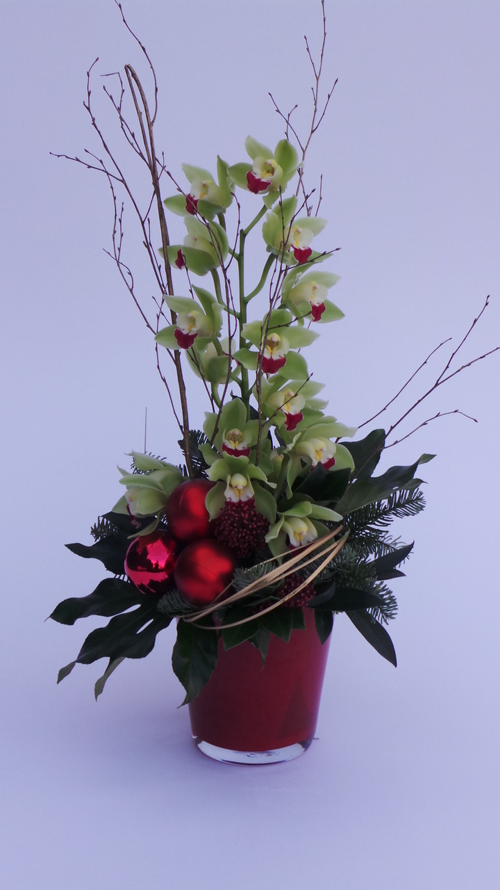 8.Festive Orchid Design - Contemporary Flowers