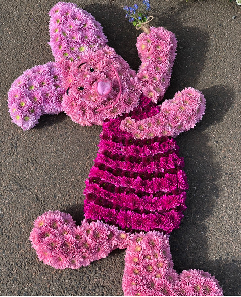 Piglet - Contemporary Flowers