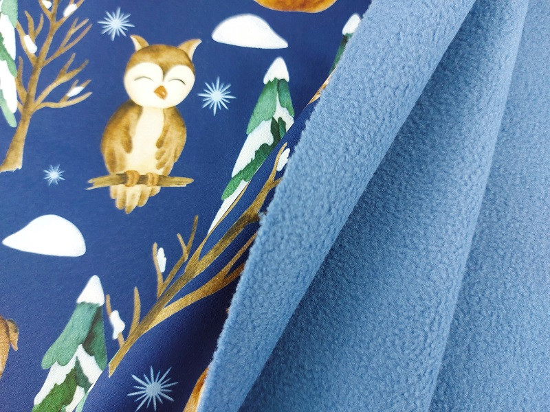 Beautiful Winter's Night: Digitally Printed Softshell, European Import ...