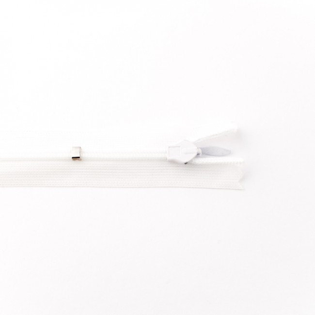Beautiful Adjustable Length Invisible Zipper: White (25 cm) at a great ...