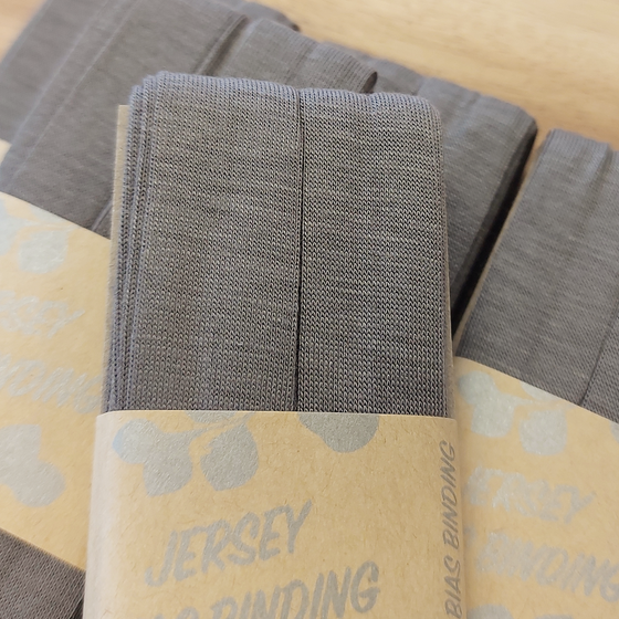 Beautiful Viscose Knit Bias Binding: Cobblestone (3 meters) at a great ...