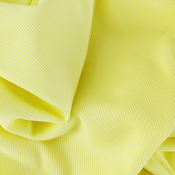 Beautiful Marissa, Lemon Yellow: Ribbed knit, European Import at a ...