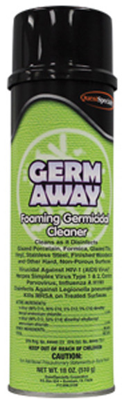 Germ Away Disinfectant Foaming Cleaner - 18oz Spray