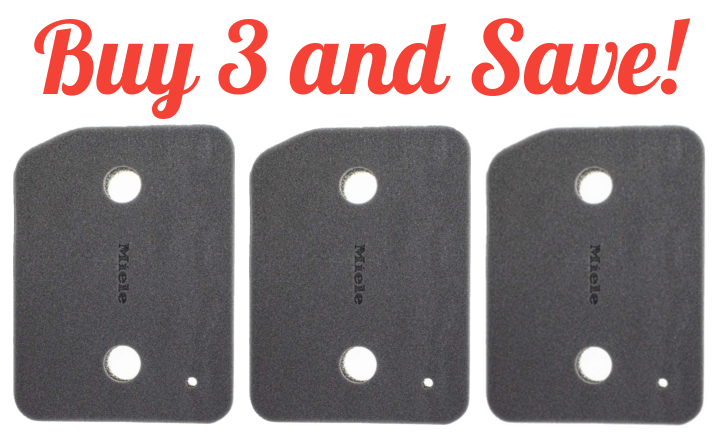 Genuine Miele Dryer Filter (2-Pack) with Miele Logo