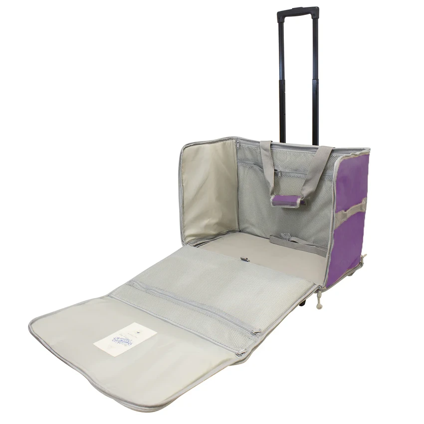 Designer Series 23-Wheeled Sewing Machine Carrier Ebony