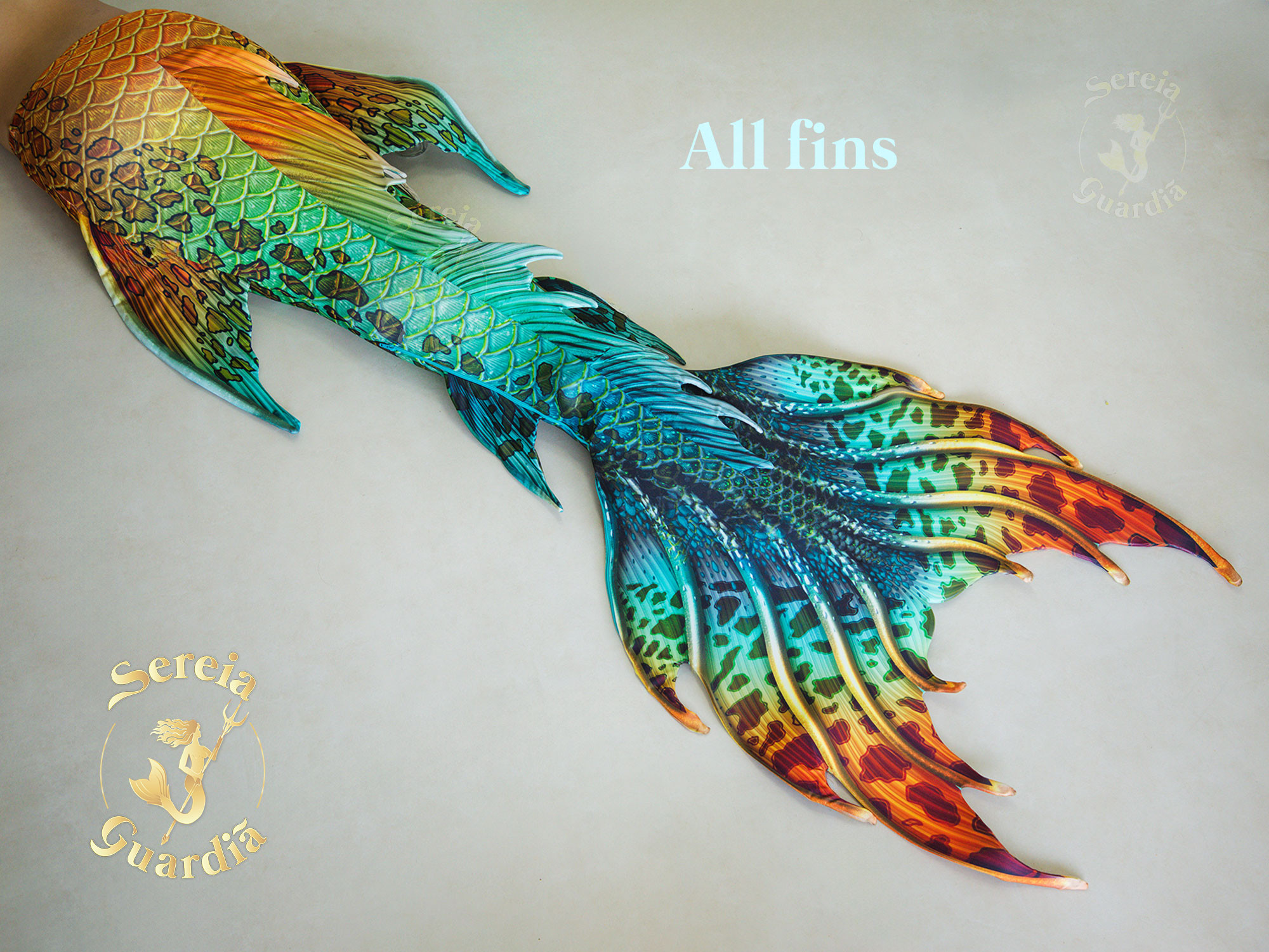Iconic Collection - Guardian Mermaid tail - Marin - Sereia Guardiã ...