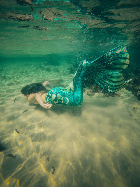 Guardian Mermaid tail - Minke - Green - Sereia Guardiã - Mermaid tails