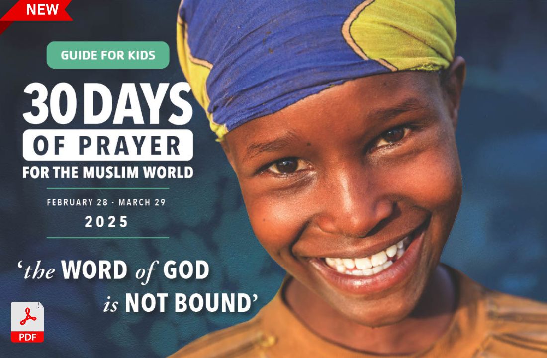 30 Days of Prayer for the Muslim World- Guide for Kids-2025 (PDF Copy)