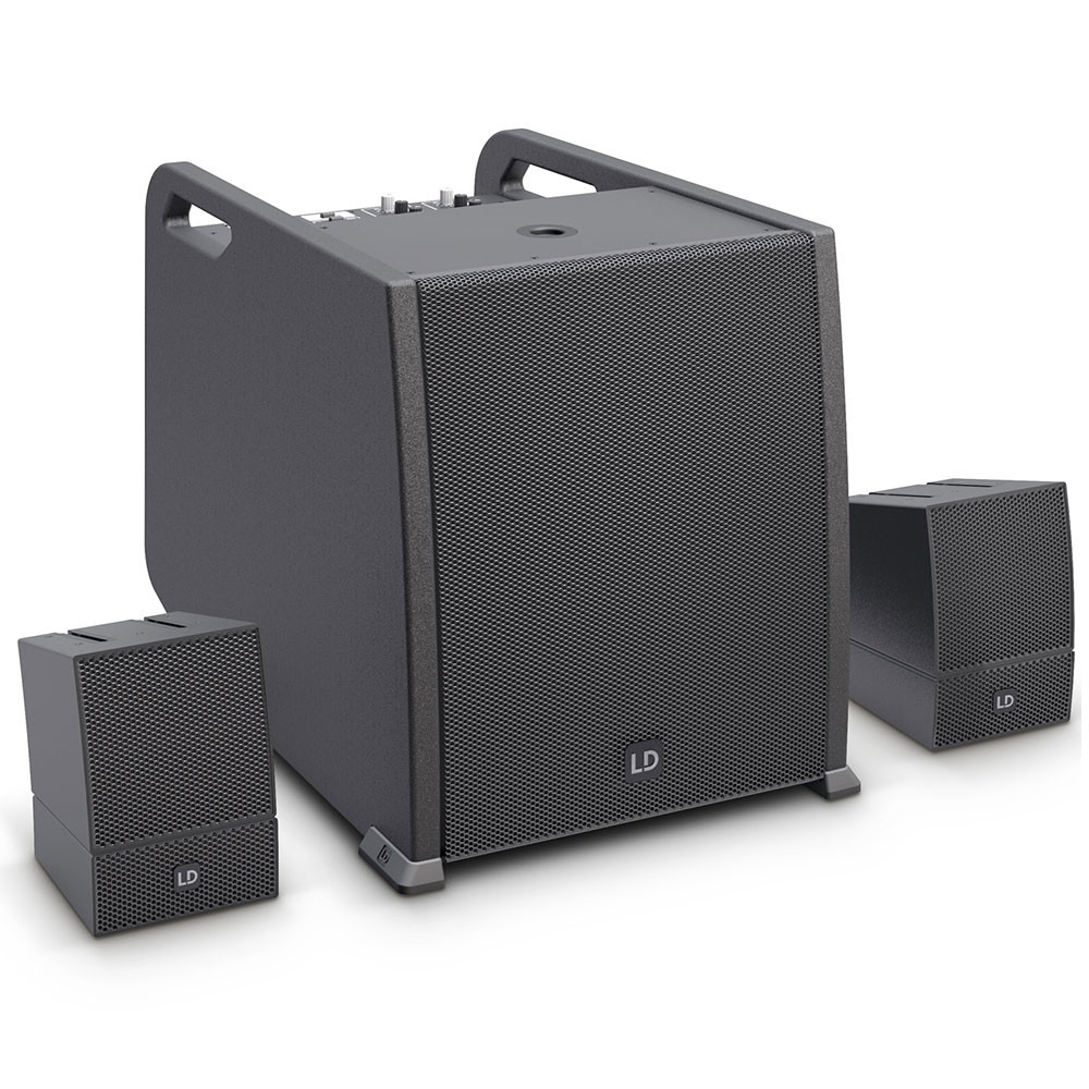 LD CURV 500 AVS PORTABLE ARRAY SYSTEM AV SET INC SPKR CABLES - Link Audio