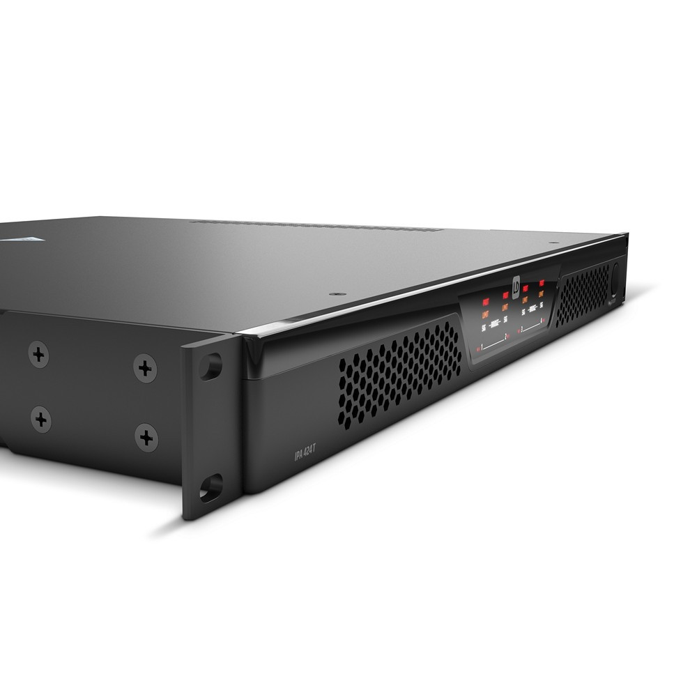 LD IPA424T 4 CH DSP INSTALLATION AMPLIFIER 4 x 240W @4 OHM / 70V / 100V ...