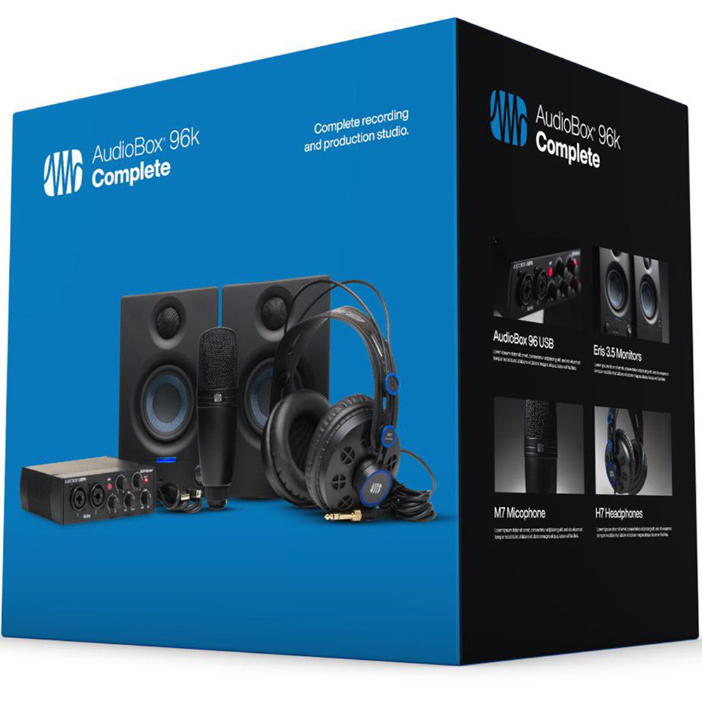 AUDIOBOX USB96 COMPLETE BUNDLE - Link Audio