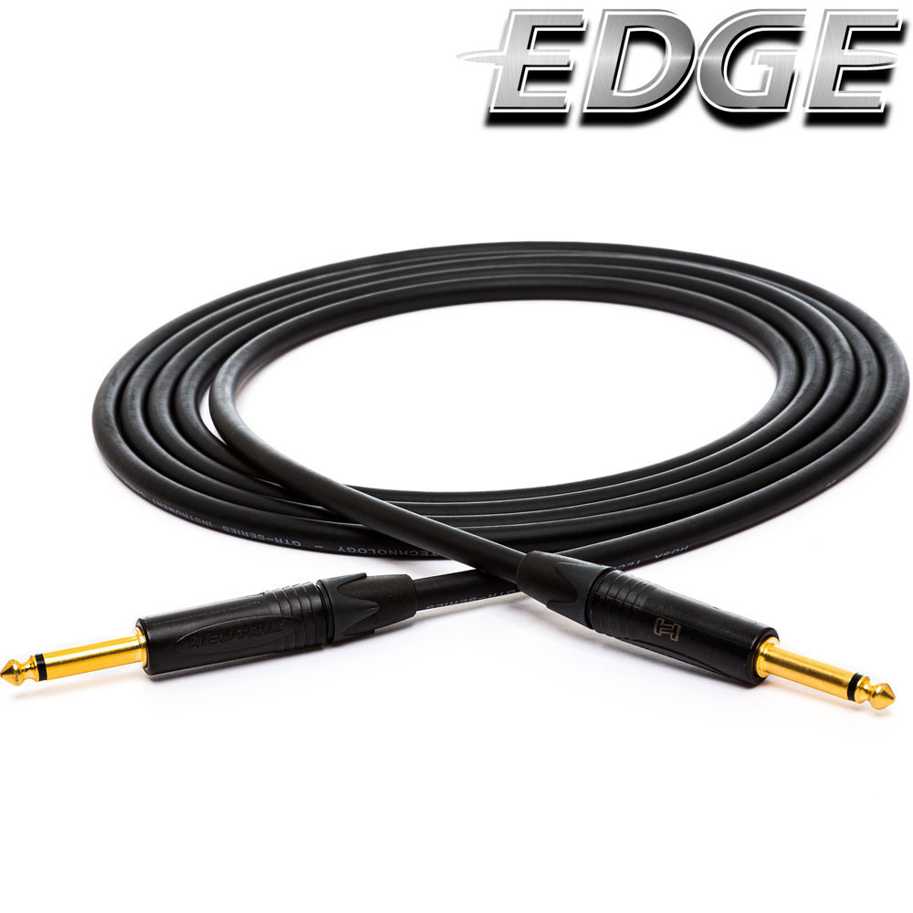 HOSA EDGE CGK005 EDGE GUITAR CABLE, NEUTRIK STRAIGHT TO SAME, 5 FT / 1 ...