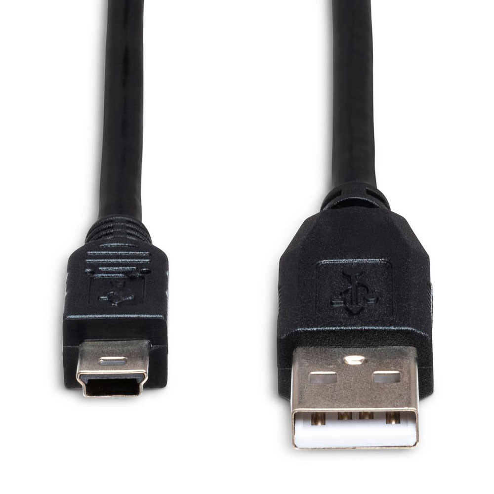 HOSA USB206AM HIGH SPEED USB CABLE, TYPE A TO MINI B, 6 FT / 1.8M ...