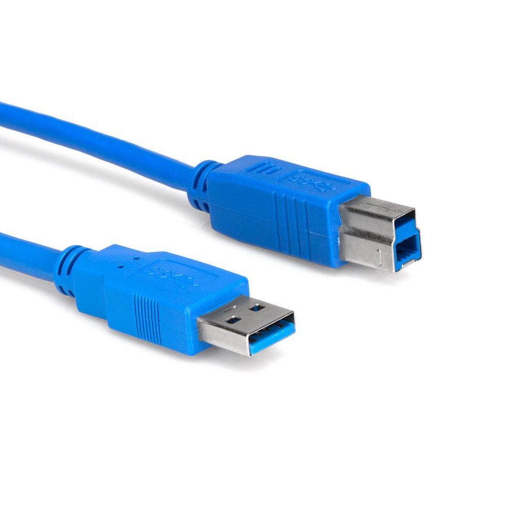 HOSA USB306AB SUPERSPEED USB 3.0 CABLE, TYPE A TO TYPE B, 6 FT / 1.8M ...