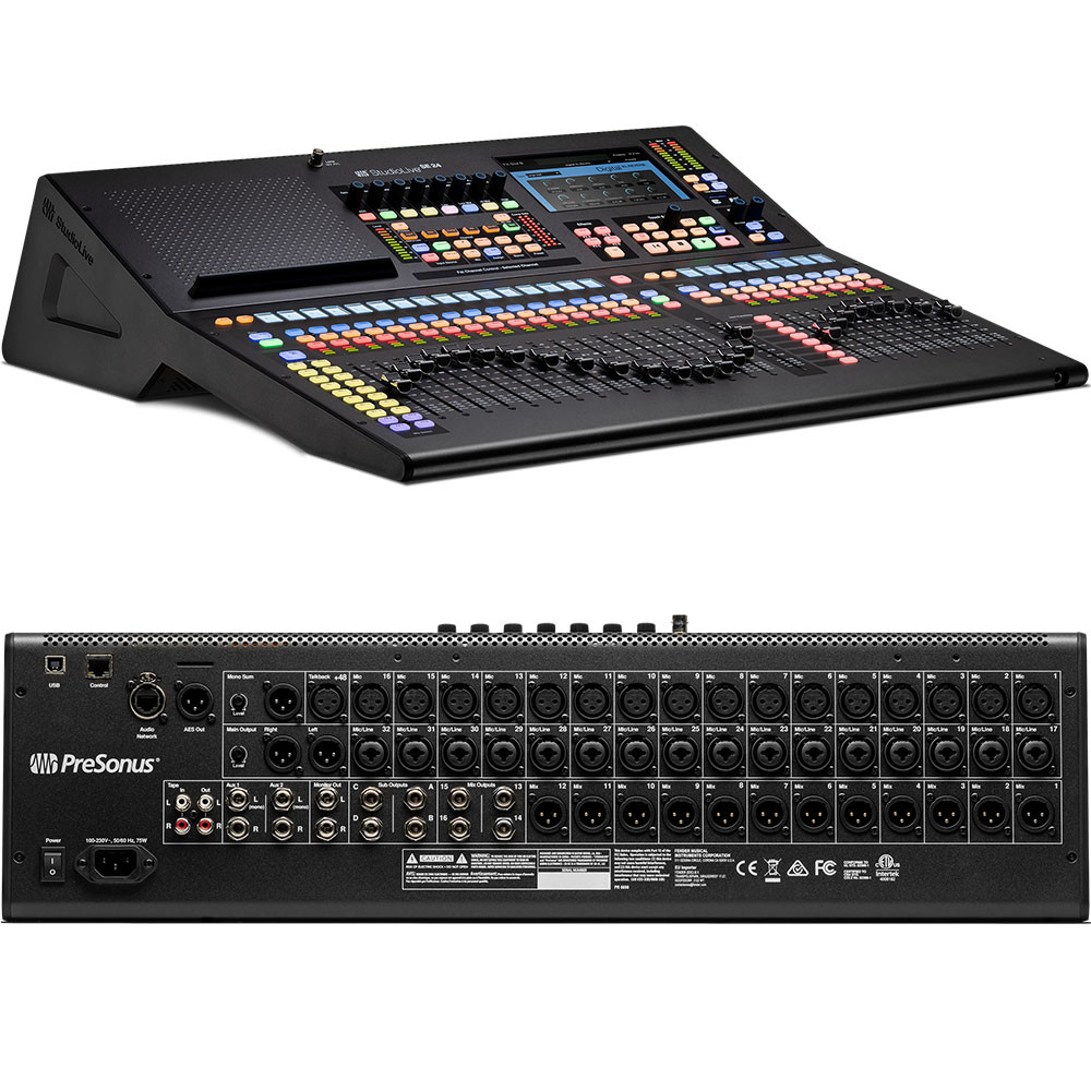 STUDIOLIVE SE24 24 FADER / 32 CH DIGITAL MIXER - MILAN - Link Audio