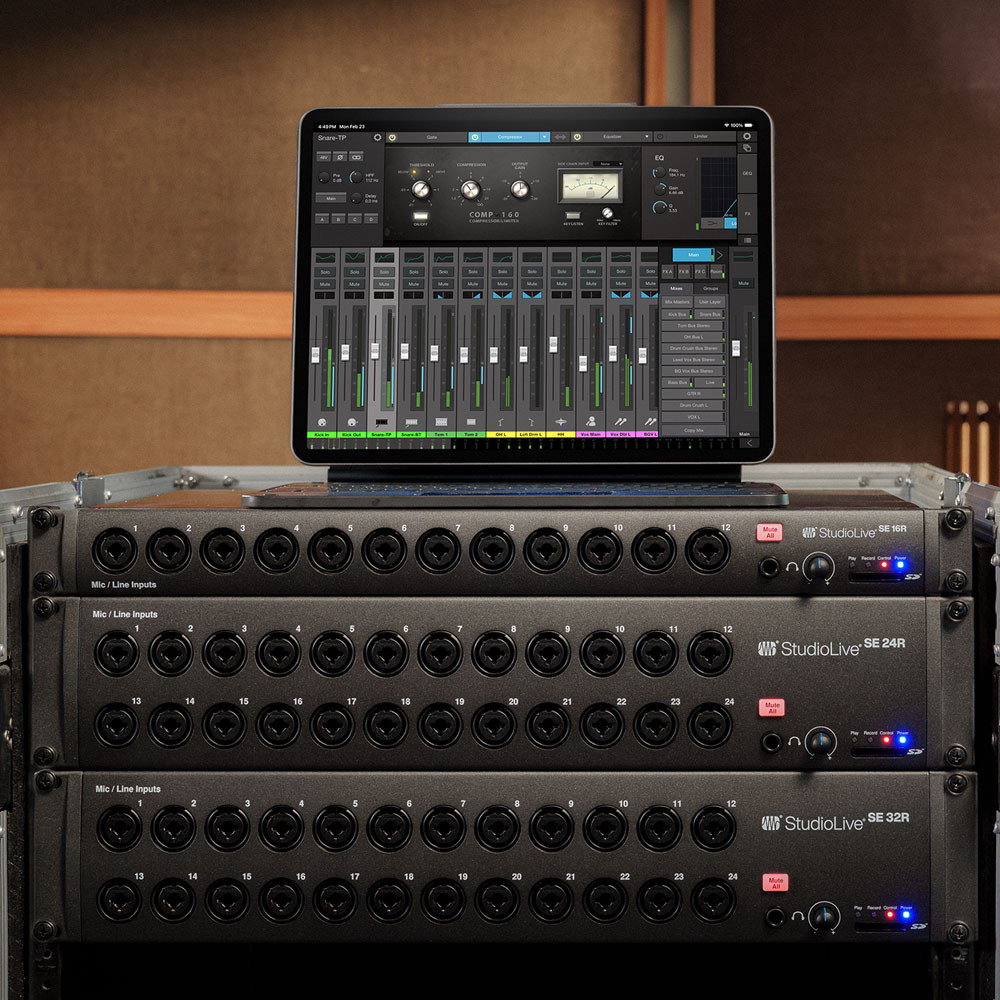 STUDIOLIVE SE24R DIGITAL RACK MIXER - MILAN - Link Audio