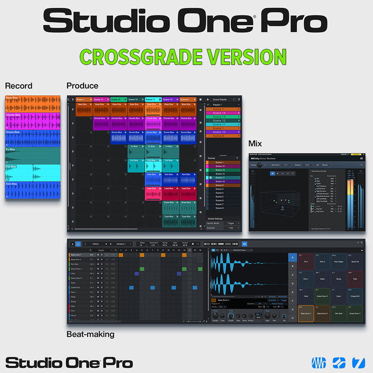 Studio One 7 Professional Crossgrade - Link Audio