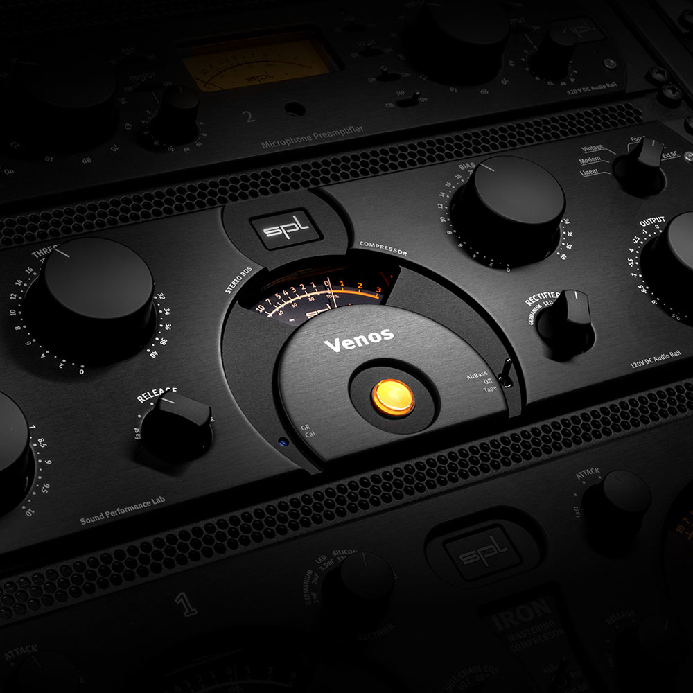 NEW SPL VENOS Stereo Bus Compressor - Link Audio