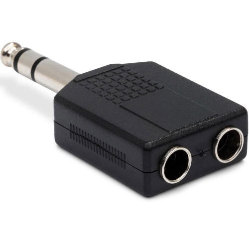 HOSA GPP359 ADAPTER, DUAL 1/4 IN TRS TO 1/4 IN TRS - Link Audio