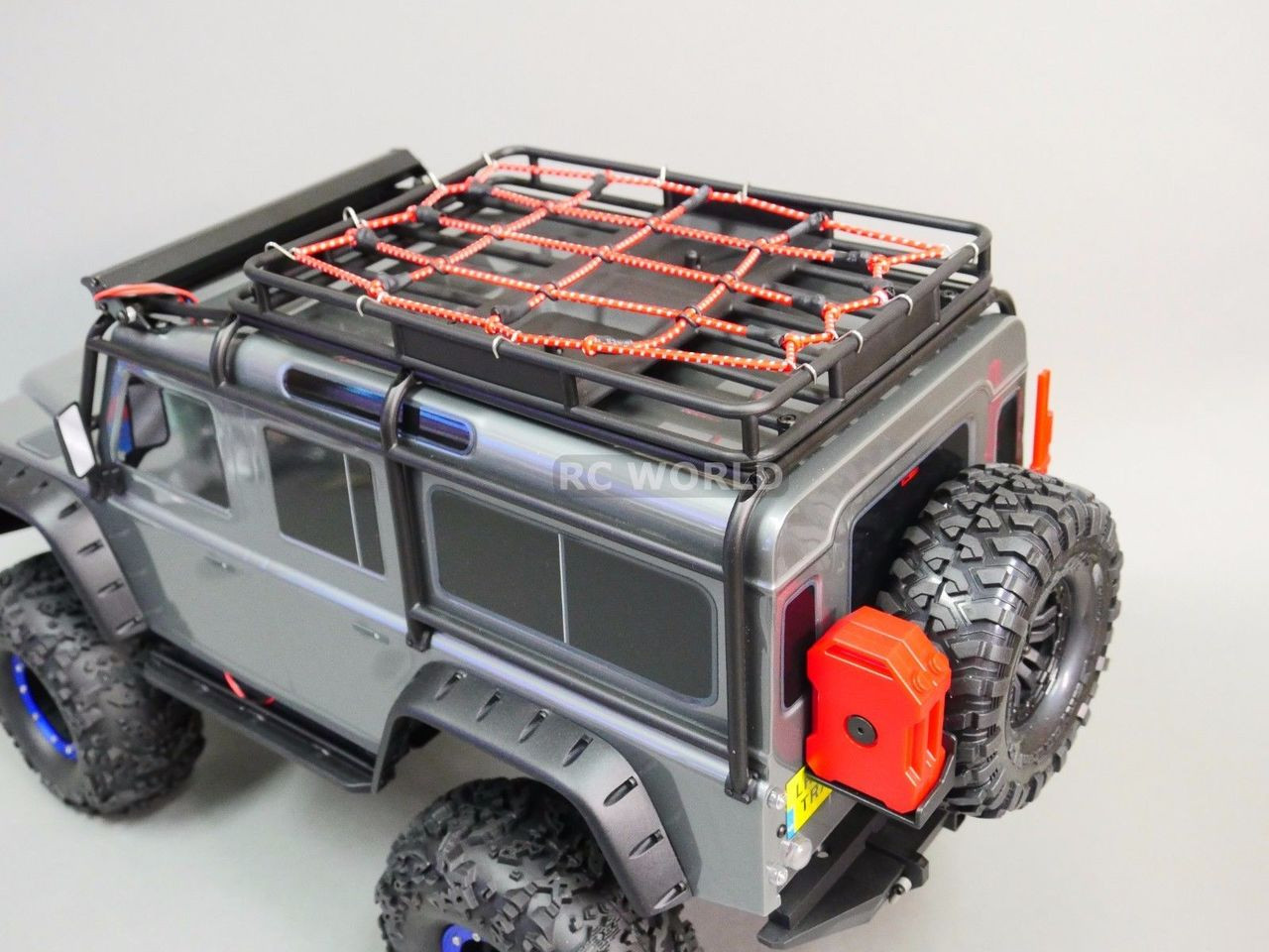 RC Truck Scale ROOF Accessories BUNGEE CORD NET Cargo Net For Roof Rack ...