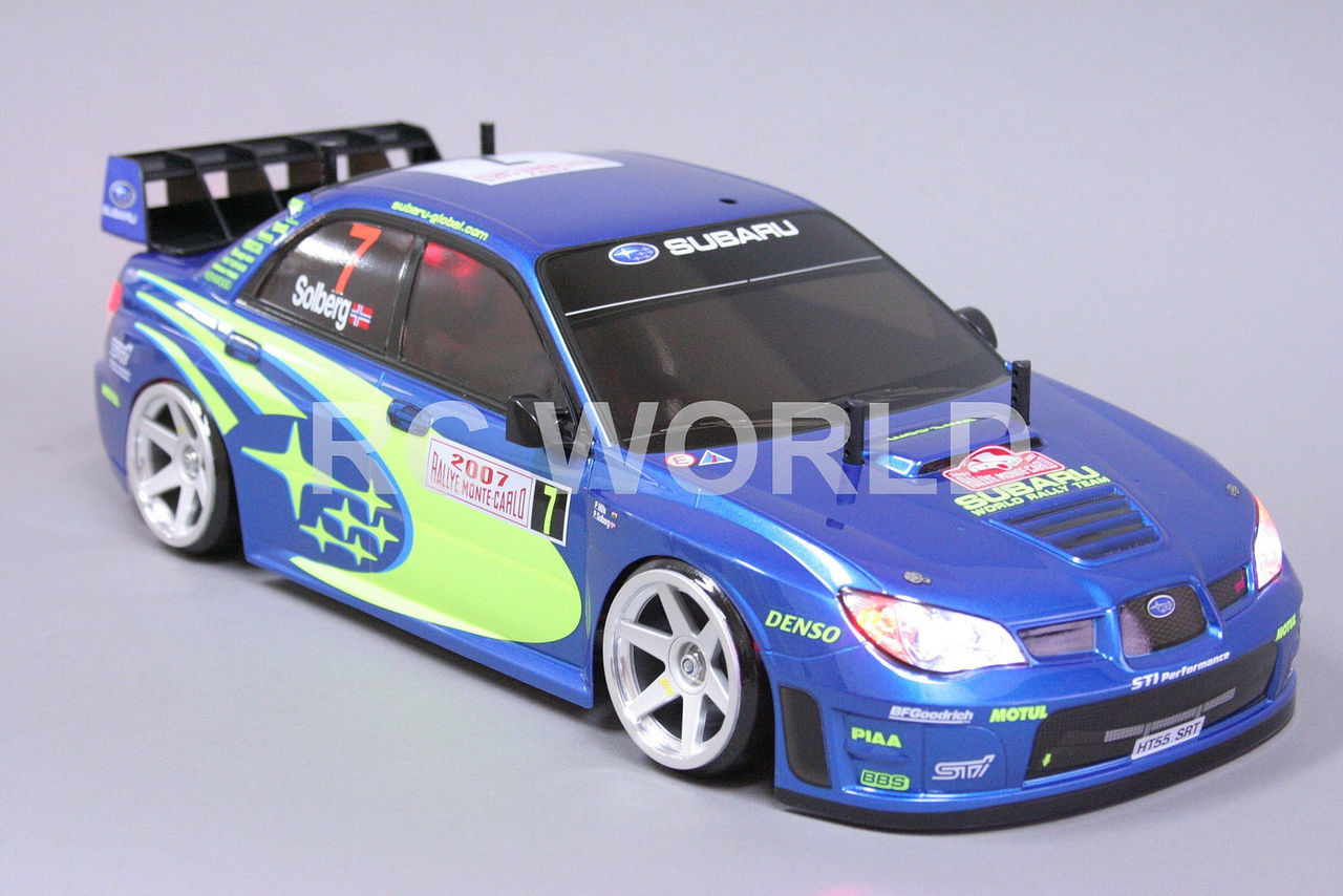 1/10 RC Body Shell SUBARU IMPREZA STI 4 DOOR WRC 200mm - CLEAR