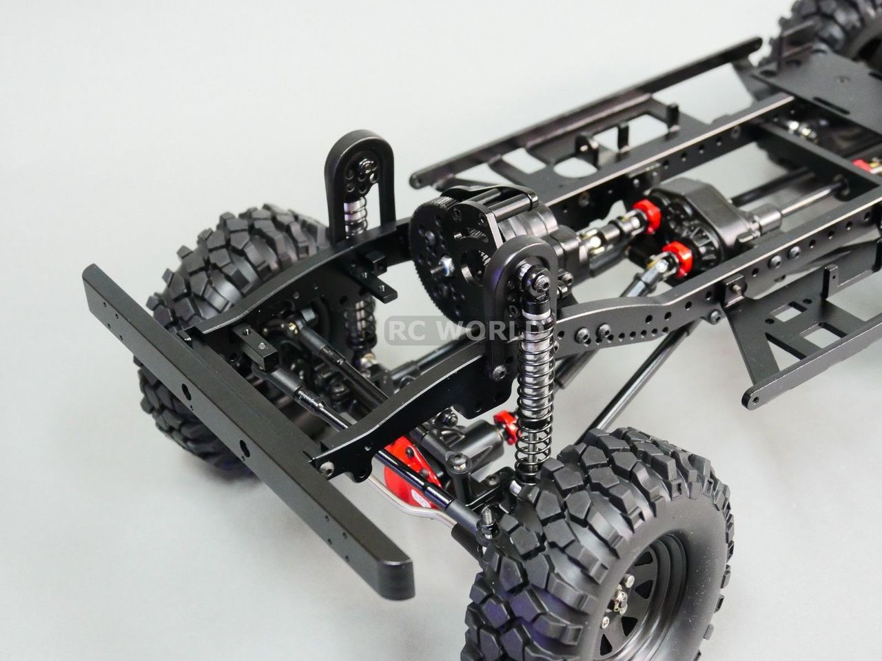 RC New Land Rover Defender 110 TRUCK D110 CHASSIS Metal Custom Rolling ...
