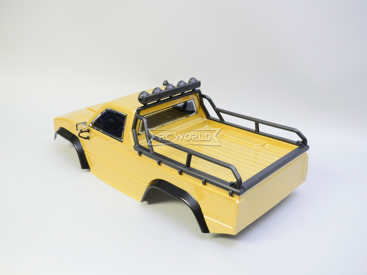 1/10 RC Pick Up Truck Body Shell 2 Door 313mm Brown