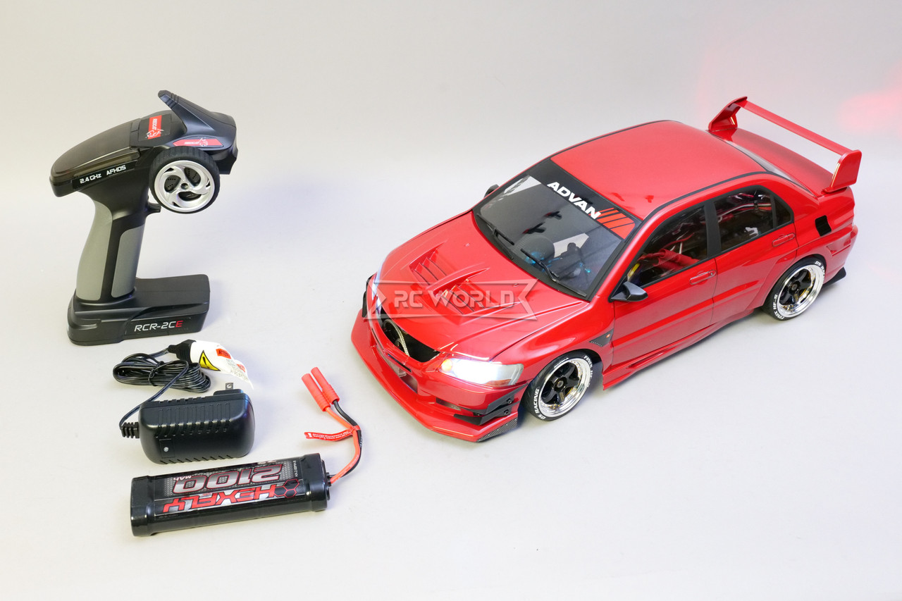 RC 1/10 Mitsubishi EVO 9 BODY KIT Voltex Aero Kit