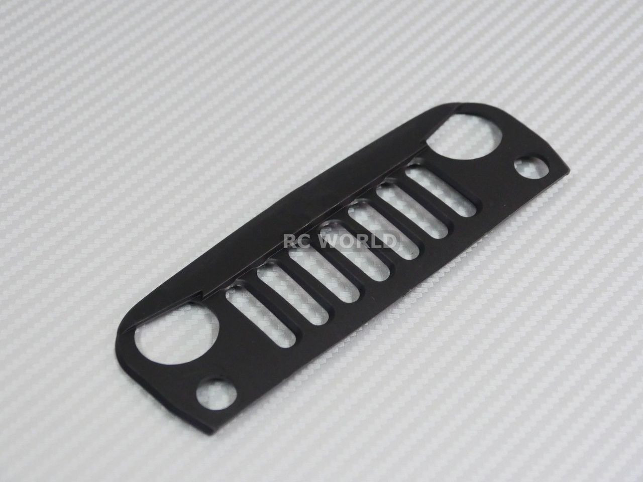 RC 1/10 Scale JEEP Body Shell BLACK GRILL For WRANGLER RUBICON Hard ...